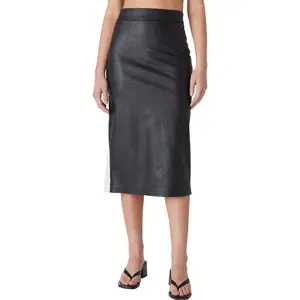 Blanknyc Faux Leather Midi Skirt