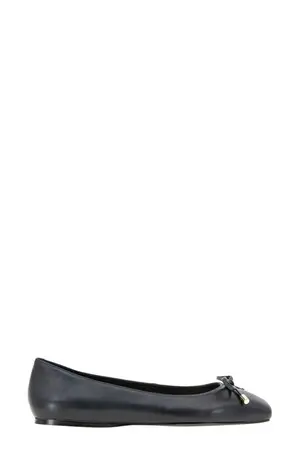 Bcbgmaxazria Hartly Cap Toe Ballet Flat - Black
