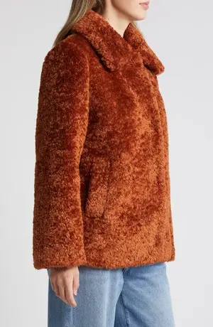 Sam Edelman Teddy Jacket - Cognac