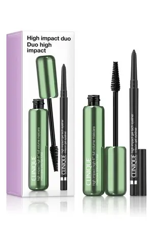 CLINIQUE High Impact Mascara & Eyeliner Set $56 Value