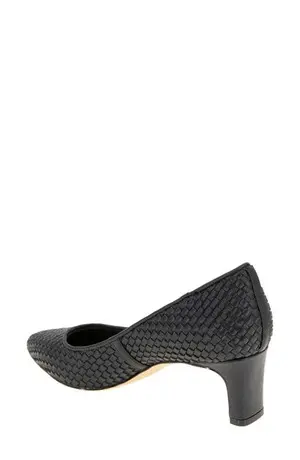 Andre Assous Wynne Pump - Black Woven