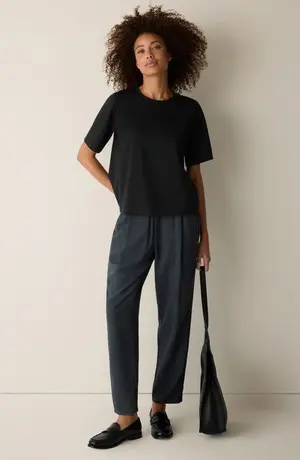 Eileen Fisher Tapered Ankle Pants