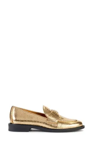 Karl Lagerfeld Paris Rylyn Metallic Loafer