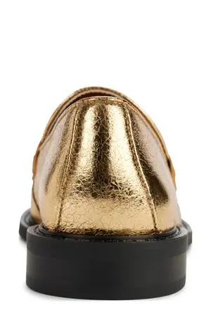 Karl Lagerfeld Paris Rylyn Metallic Loafer