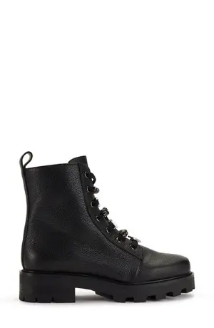 Karl Lagerfeld Paris Mela Combat Boots