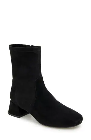 Gentle Souls Stacked Heel Booties