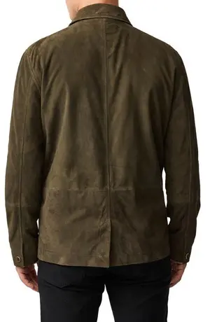 Rodd & Gunn Somerset Suede Shirt Jacket