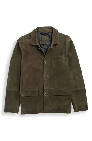 Rodd & Gunn Somerset Suede Shirt Jacket