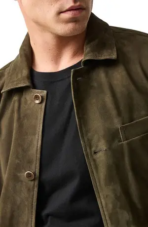 Rodd & Gunn Somerset Suede Shirt Jacket