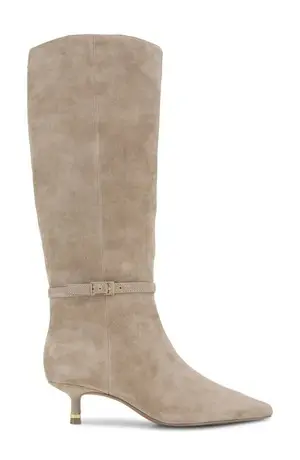 KENNETH COLE Marais Knee High Boot - Taupe Suede