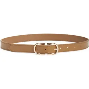 Nordstrom Camilla Leather Belt - Olive Breen