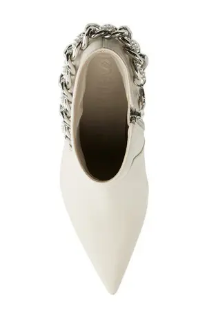 Karl Lagerfeld Paris Samra Chain Ankle Bootie