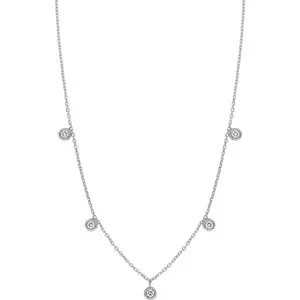Bony Levy Monaco Diamond Shaker Necklace - 18k White Gold