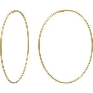 BONY LEVY Bony Levy 14k Gold Hoop Earrings