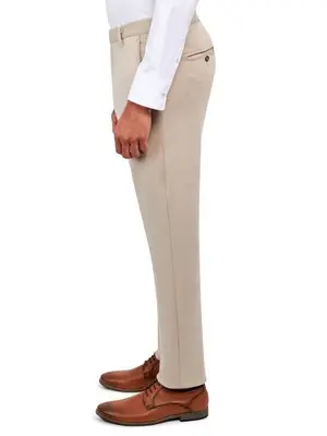 BROOKLYN BRIGADE Slim Fit Knit Dress Pants