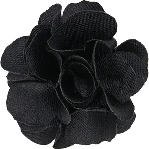 BROOKLYN BRIGADE Floral Lapel Pin - Black