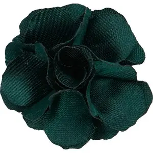 BROOKLYN BRIGADE Floral Lapel Pin Emerald