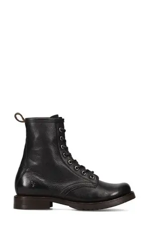 Frye Veronica Flex Combat Boot - Black - Cubana