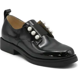 CHARLES DAVID Gent Imitation Pearl Studded Loafer