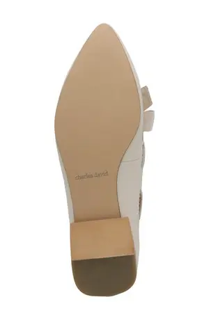 CHARLES DAVID Izzi Pointed Toe Flat