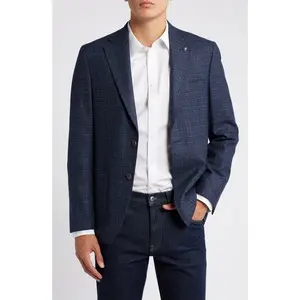 JACK VICTOR Morton Contemporary Fit Mélange Wool Sport Coat