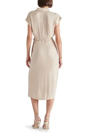 Steve Madden Desiree Faux Wrap Midi Dress
