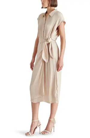 Steve Madden Desiree Faux Wrap Midi Dress