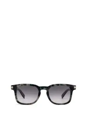 Zegna Square Frame Sunglasses Coloured Havana