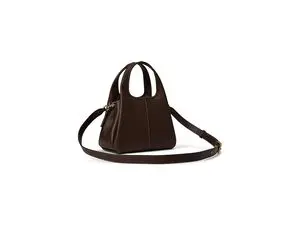 COACH Polished Pebble Leather Lana Shoulder Bag 23 - Tan