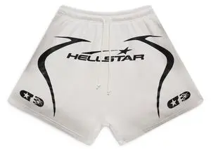 HELLSTAR Warm Up Shorts - White