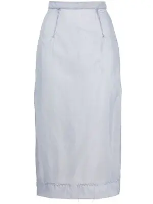 MAISON MARGIELA Tulle Midi Skirt - Clear Blue