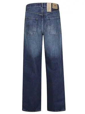 Edwin Wide Leg Denim Jeans - Blue