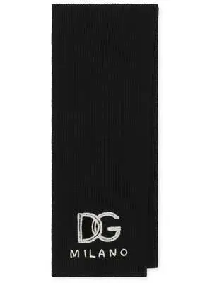 Dolce & Gabbana Cashmere Scarf - Black