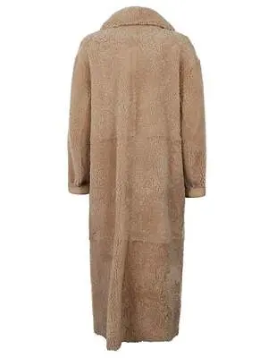 ENES Allegra Long Leather Coat