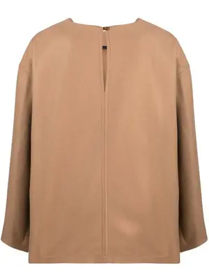 Erika Cavallini Nara Wool Blend Blouse