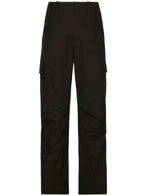 Dolce & Gabbana Cotton Cargo Trousers - Black