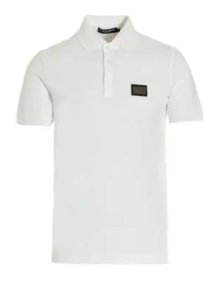 Dolce & Gabbana Polo 'dg Essential - White