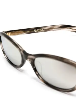 FLATLIST Priest Oval Sunglasses