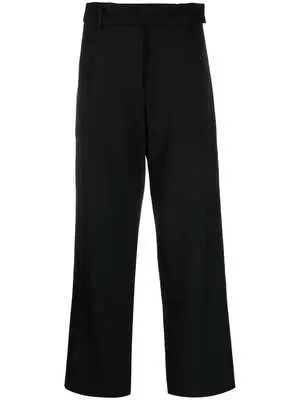 Studio Nicholson Wool Blend Wide-leg Trousers