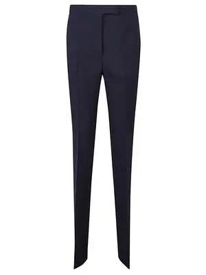 FERRAGAMO Wool Trousers - Blue