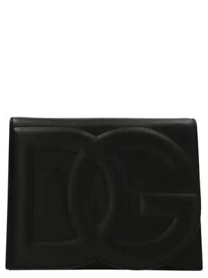 Dolce & Gabbana Logo Crossbody Bag - Black