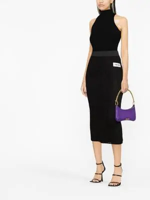 Dolce & Gabbana High-waisted Pencil Skirt - Black