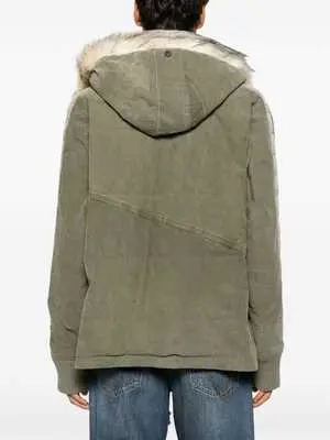 GREG LAUREN Army Down Jacket - Beige