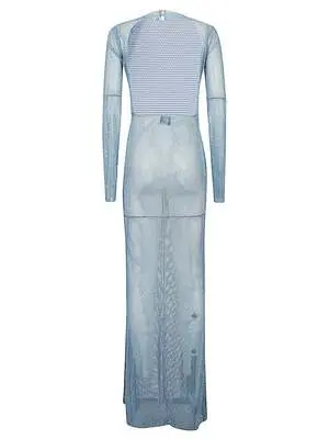 SANTA BRAND Maxi Dress - Clear Blue