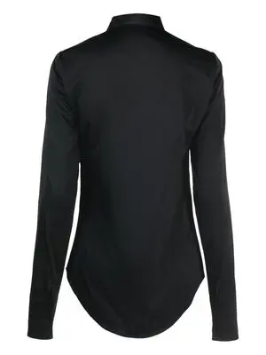 LUDOVIC DE SAINT SERNIN Logo Denim Shirt
