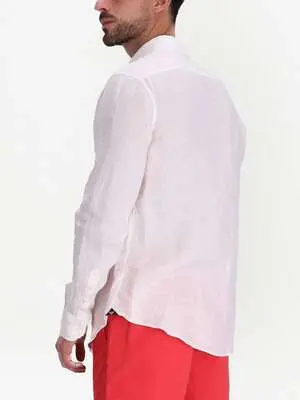Emporio Armani Linen Shirt - White