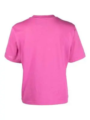 Peuterey Logo Cotton T-shirt - Pink