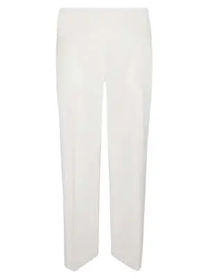 VIA MASINI 80 Straight-leg Trousers - White