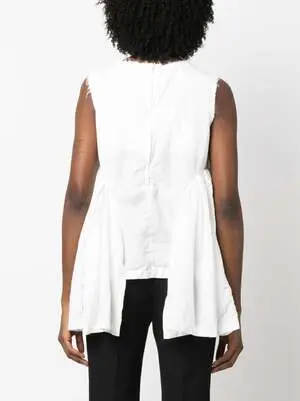 Comme Des Garçons Asymmetric Tank Top