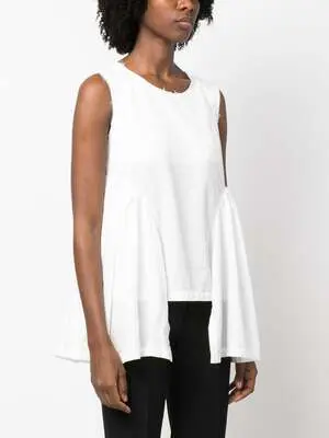 Comme Des Garçons Asymmetric Tank Top